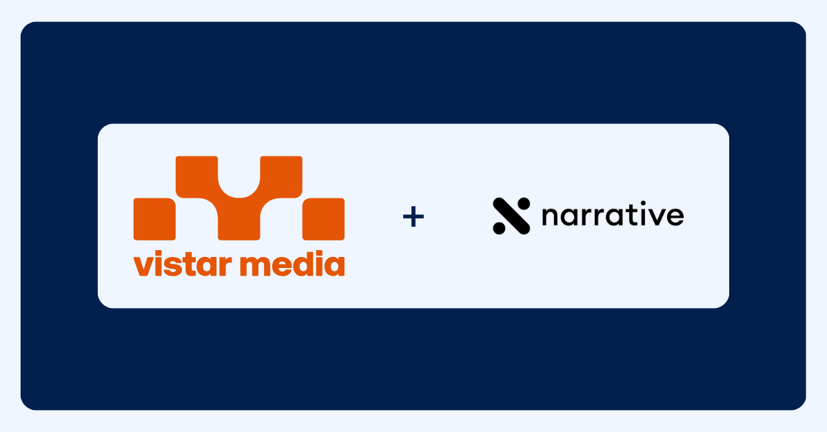 Narrative.IO l Vistar Media Partner